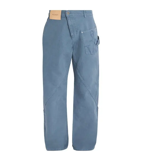 JW Anderson Denim Twist Jeans - Blue