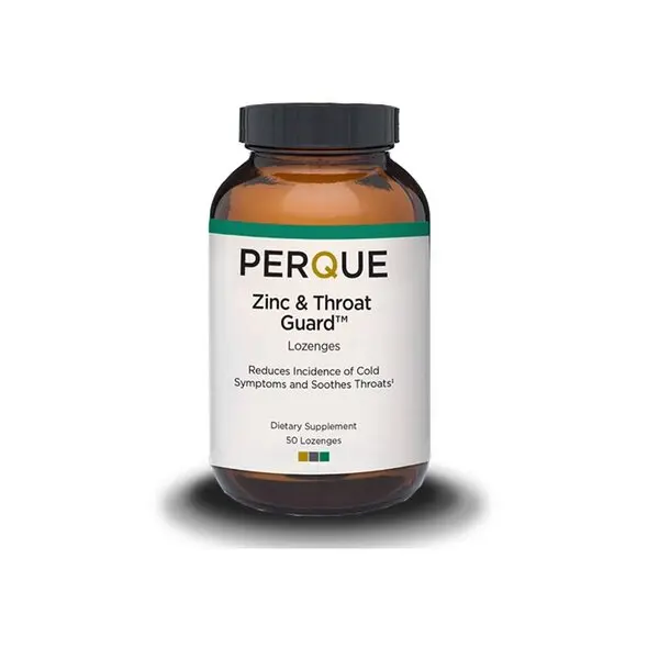 PERQUE Zinc And Throat Guard Lozenges 50 Lozenges - One-color