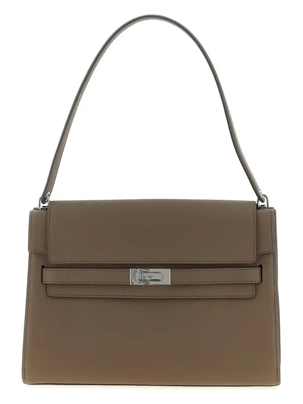 Tory Burch Lee Radziwill Large Shoulder Bag - Brown