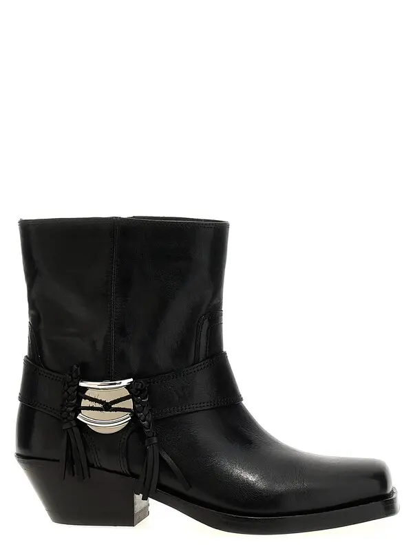 Isabel Marant Akson Gaucho Ankle Boots