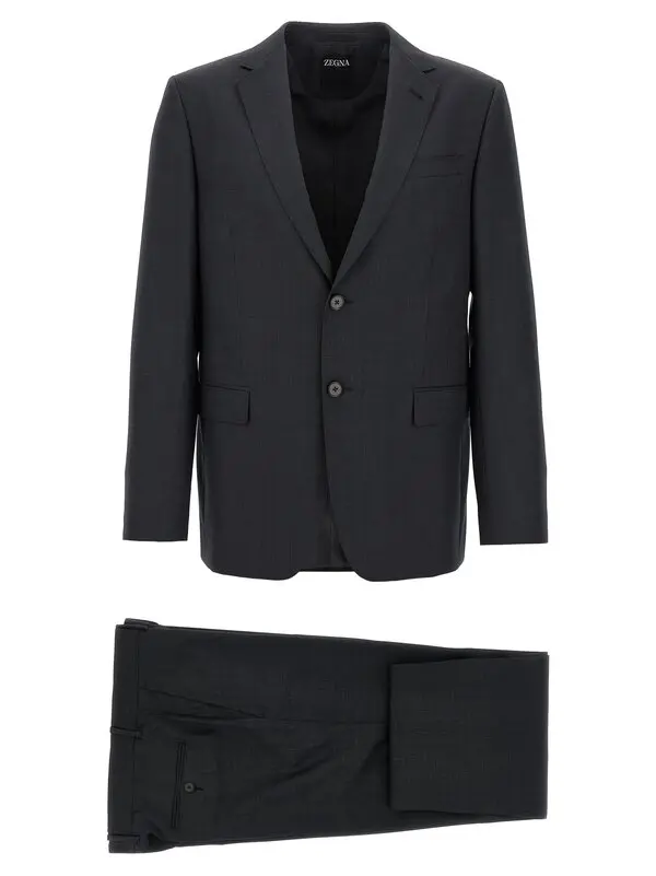 Zegna Wool Centoventimila Dress - Gray