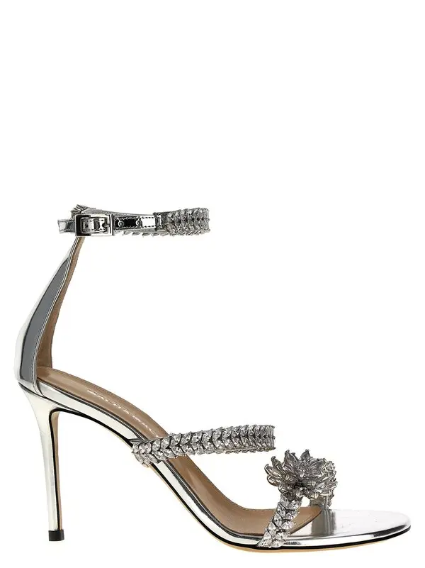 Mach & Mach Lotus Leather Sandals