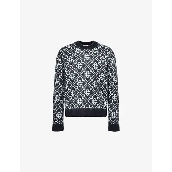 Casablanca Regular-fit Knit Jumper - Monogram