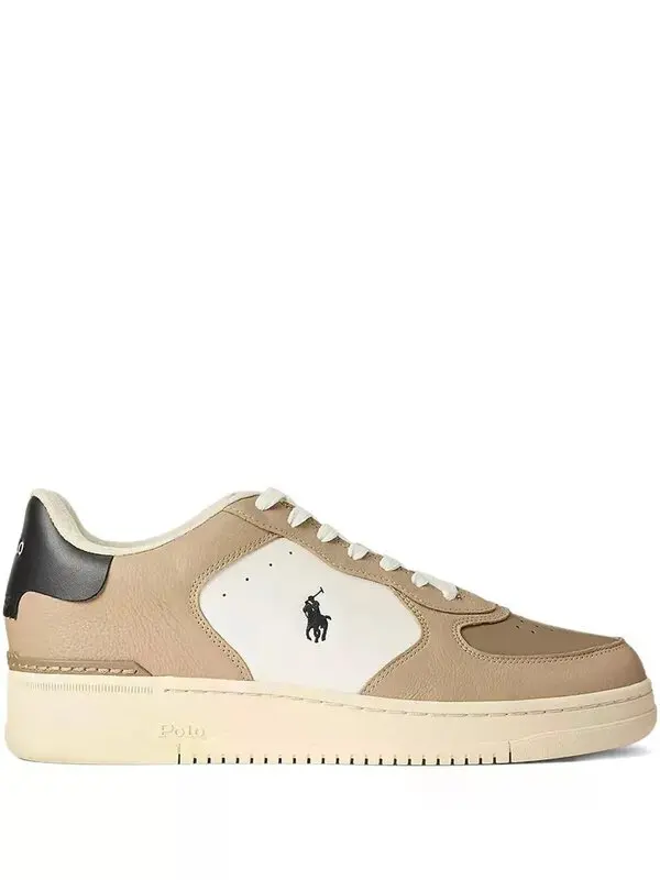 Ralph Lauren Panelled Low-top Sneakers - Neutrals