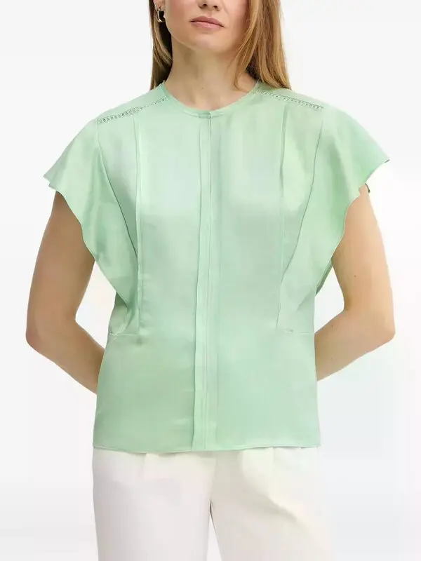 Hugo Boss Flutter-sleeve Top