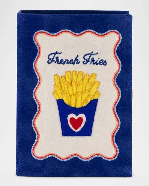 OLYMPIA LE-TAN French Fries Book Clutch