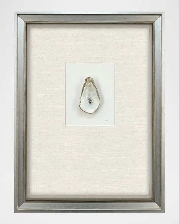 PARAGON DECORS Oyster In Paradise Iii" Mixed-media Wall Art