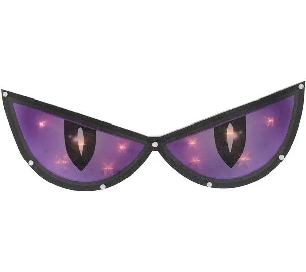 NORTHLIGHT Prelit Eyes Halloween Window Decor 2 0