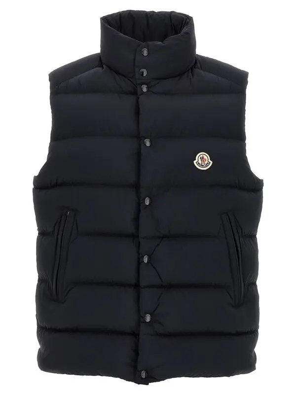 Moncler Tibb Padded Vest - Blue
