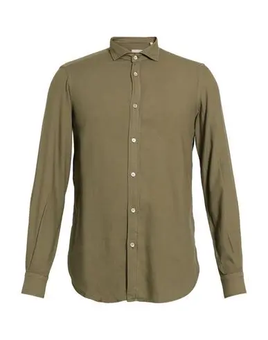 Boglioli Shirt Khaki Size Viscose, Cotton - Beige