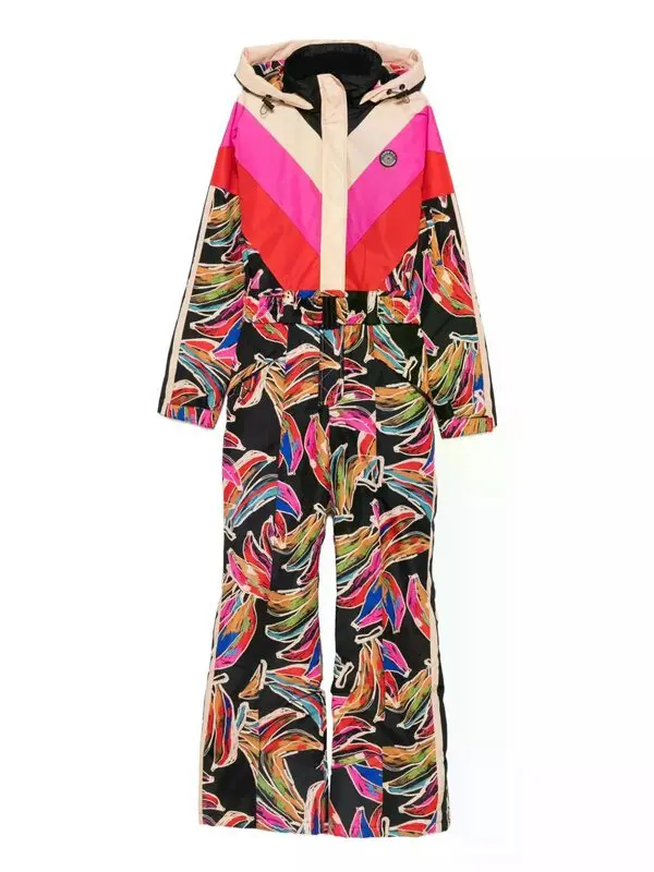 Farm Rio Artsy Banana-print Ski Suit