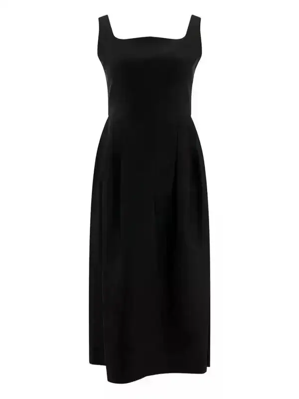 tight prom dresses black Katelyn Embellished Square Neck Maxi Dress | Black main image 1