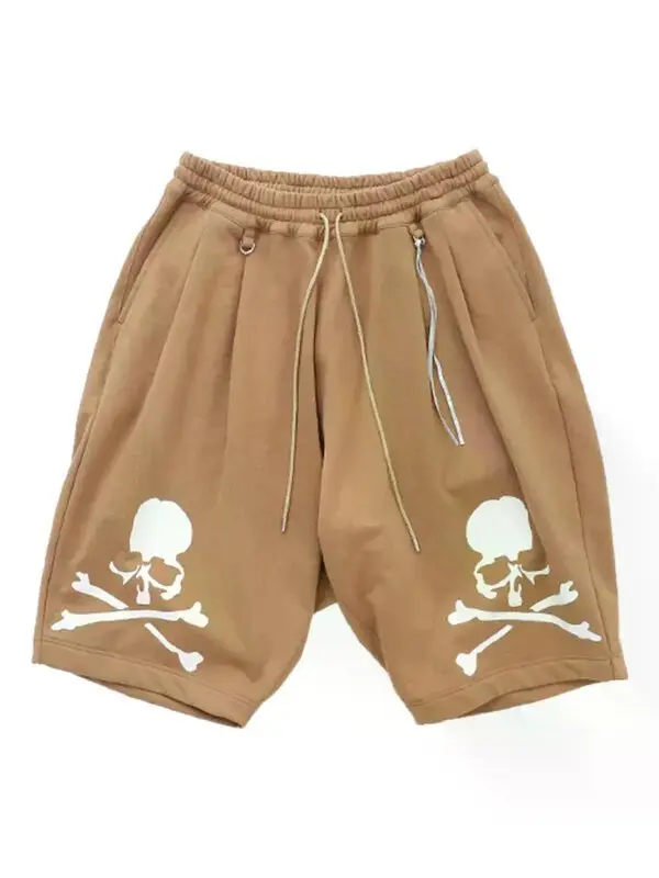 MASTERMIND WORLD Skull-print Track Shorts