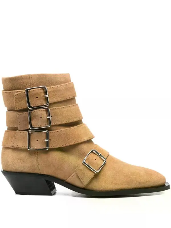 ALOHAS 40mm Suede Ankle Boots