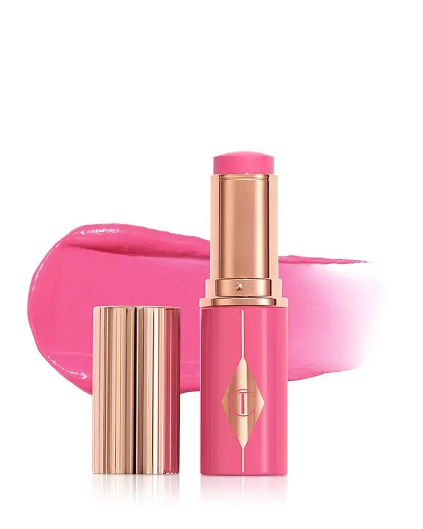 Charlotte Tilbury Unreal Lip + Cheek Glow Blush Stick - Pinky Glow