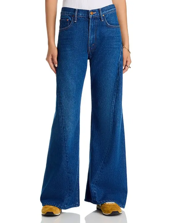 MOTHER The Lemon Twist Sneak Jeans - Yes Chef