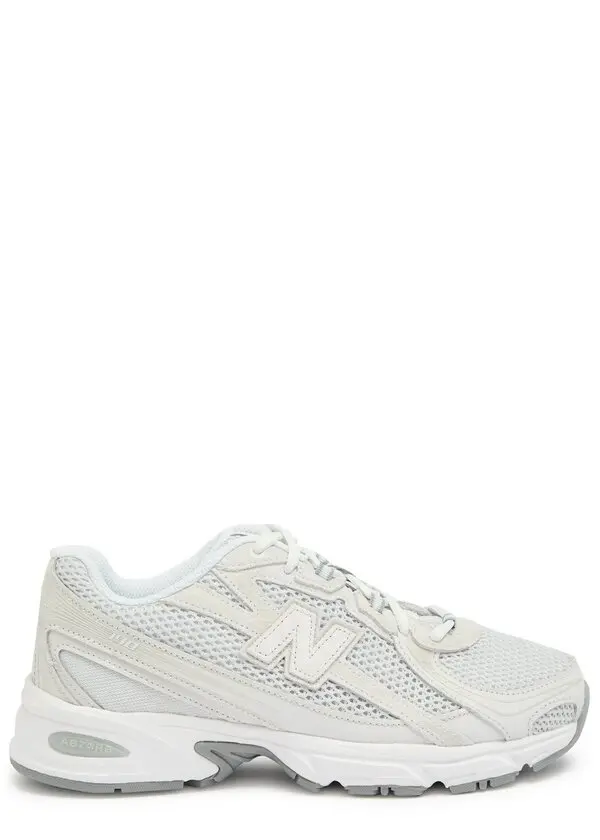 NEW BALANCE 740 Panelled Mesh Sneakers - Grey