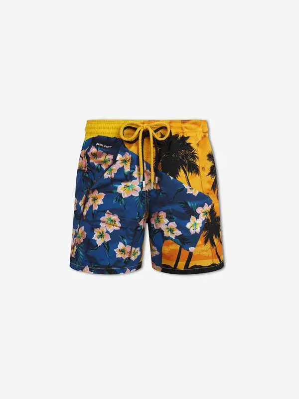 PALM ANGELS X VILEBREQUIN Tropical Print Swimsuit
