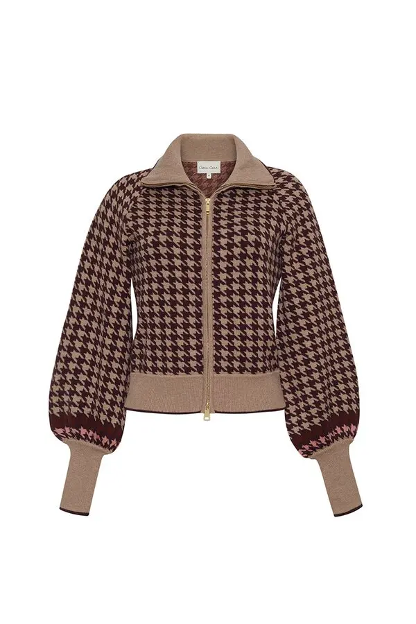 Cara Cara Lyss Houndstooth Jacket