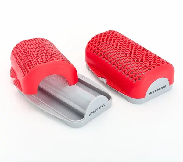 PREPOLOGY As Is S/2 Microwave Hot Dog Bun Warmer & Cooker