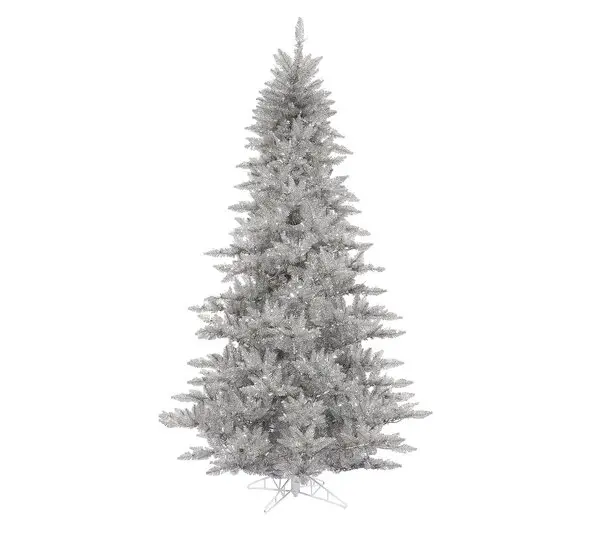 VICKERMAN 5.5' Silver Fir Artificial Christmas Tree, Unlit