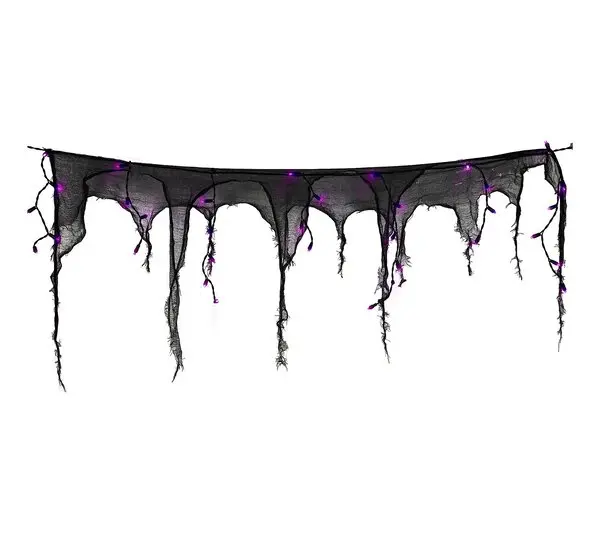 NORTHLIGHT Led Halloween Gauze Drape Lights 4'2