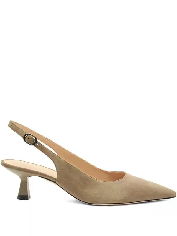 STUART WEITZMAN 50mm Sculpt Slingback Pumps