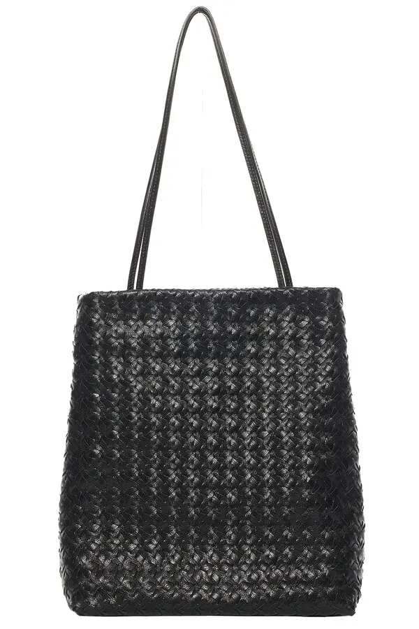 THE ROW Lilou Woven Bag - Black