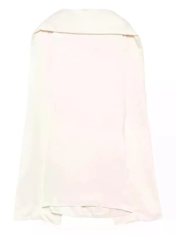 TOTÊME Raw-edge Silk Dress