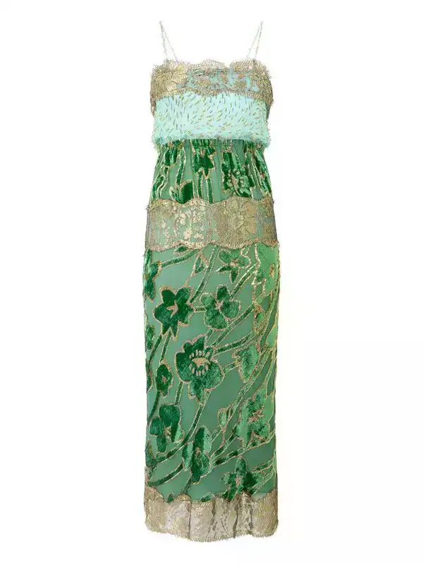 slim fit dress slacks 2006 Python Silk Roberto Cavalli Gown – Shrimpton Couture main image 0