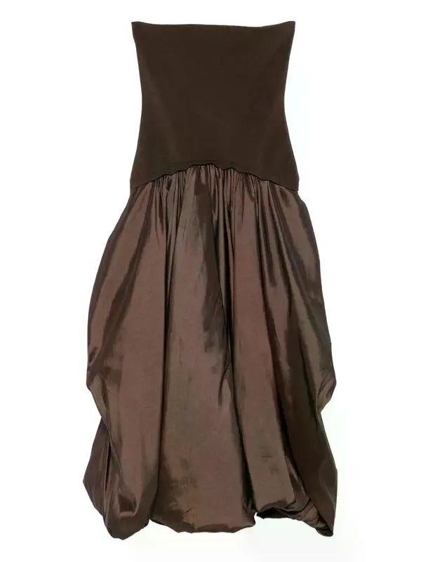 Simkhai Izzy Midi Dress - Brown