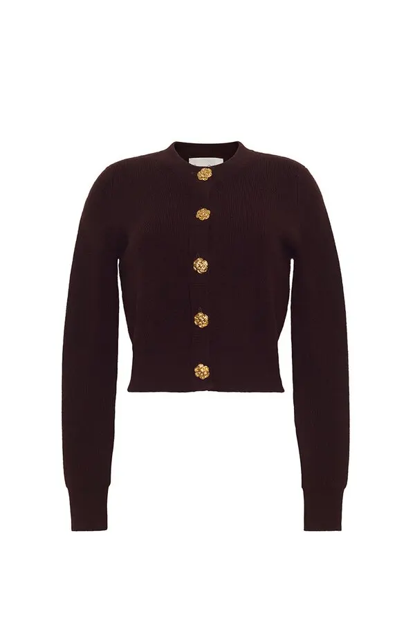 Cara Cara Ellery Cardigan - Cocoa