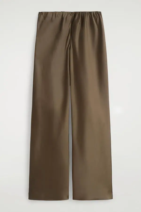 Cos Satin Wide-leg Pants