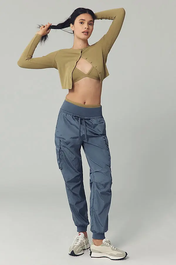 DAILY PRACTICE BY ANTHROPOLOGIE Silky Cargo Pants