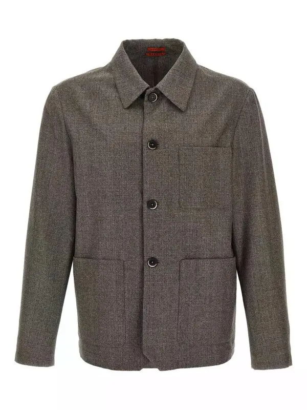 Barena Venezia Patch-pocket Button-closure Shirt - Brown
