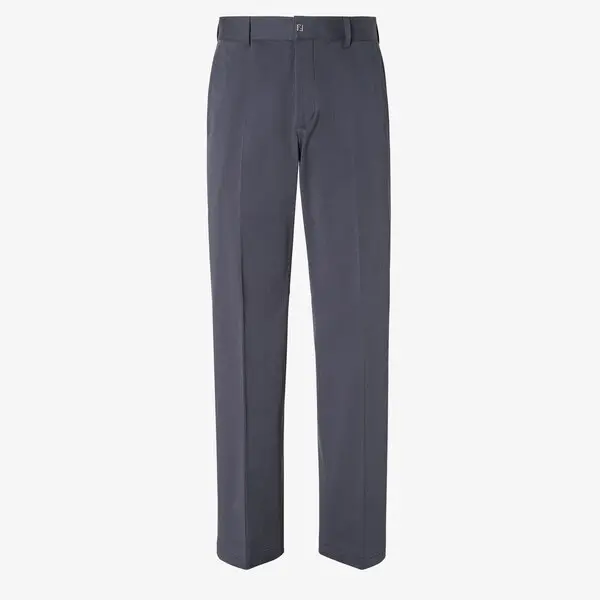 Fendi Cigarette Trousers - Blue