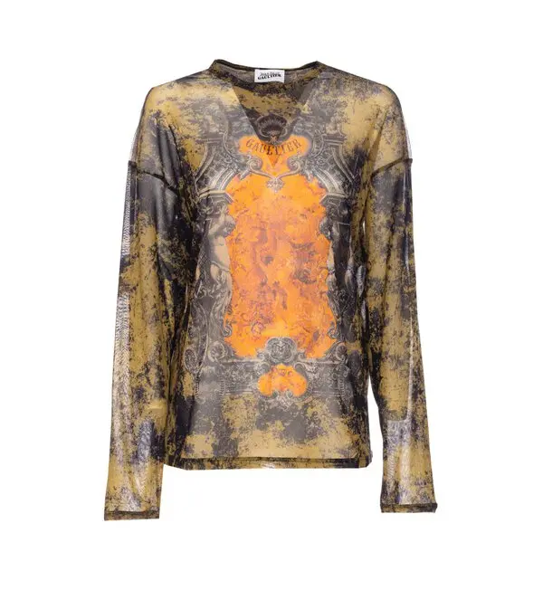 Jean Paul Gaultier Long Sleeve Top - Multicolour