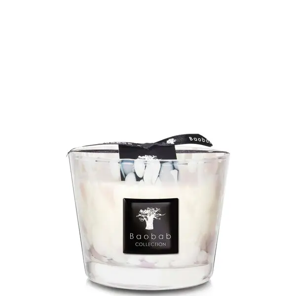 BAOBAB COLLECTION Candle Pearls White Max 10 - One-color