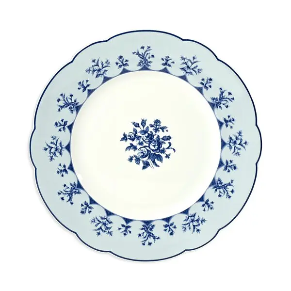 Bernardaud Chateaubriand Pale Blue Salad Plate - Pale Blue White