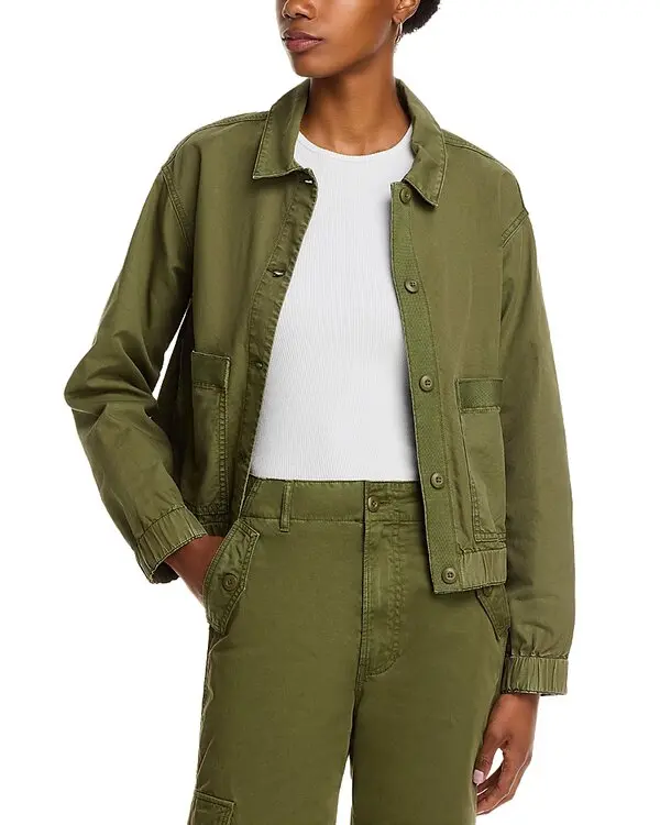 Veronica Beard Joyner Shacket - Army