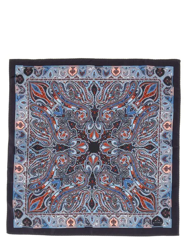 Etro Silk Jacquard Clutch - Multicolour