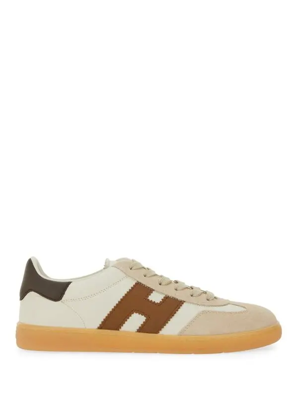 Hogan Low Top Sneakers - Beige