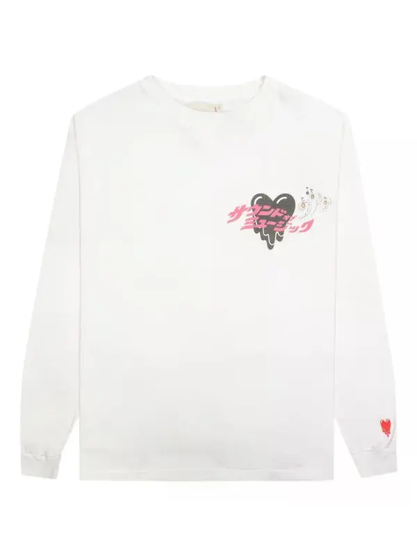 EMOTIONALLY UNAVAILABLE Graphic-print Long-sleeve T-shirt