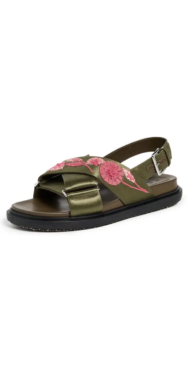 Marni Crisscross Sandals