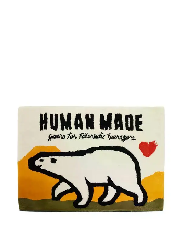 HUMAN MADE Logo-print Rug