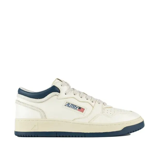 AUTRY Med-way Mid Leather Sneakers