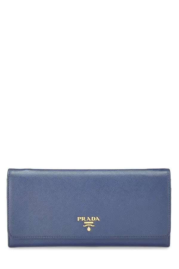 Prada Saffiano Leather Wallet On Chain