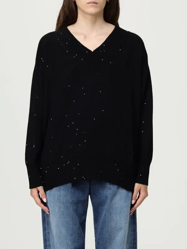 Brunello Cucinelli V-neck Sweater - Black