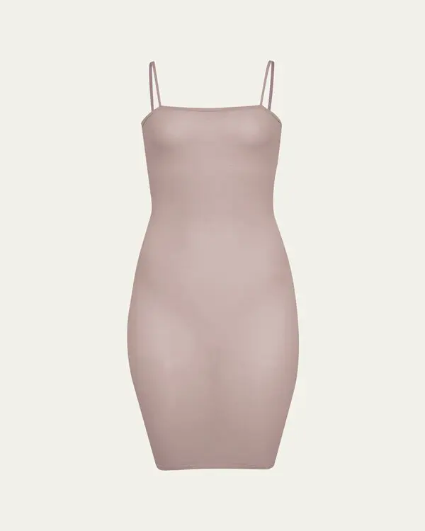 Alaïa Form-fitting Cami Dress - Camel