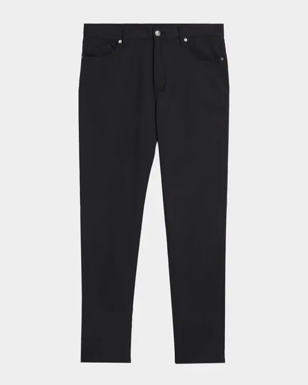 Zegna Wool Slim Fit Five-pocket Pants